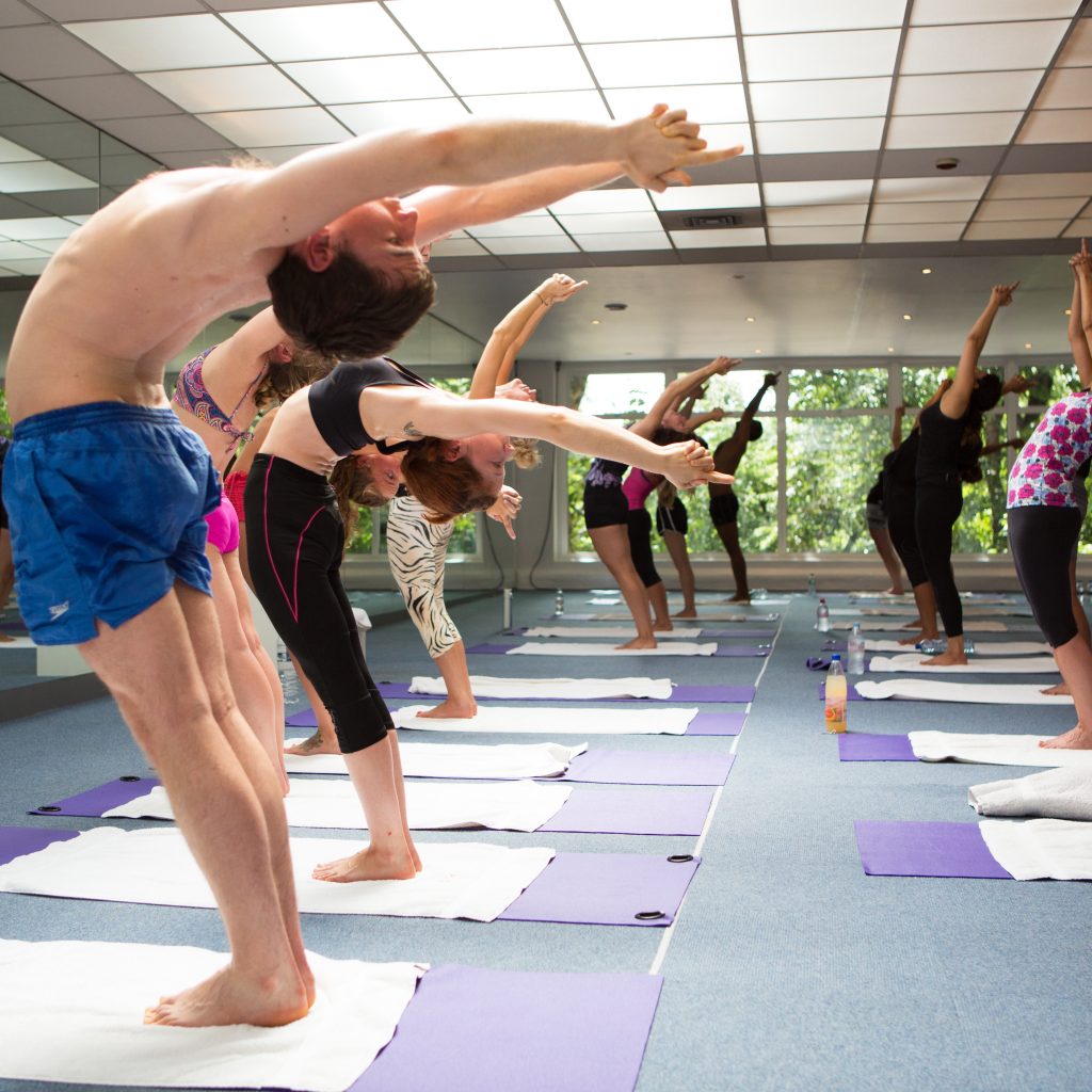 Half Moon Backbend - BYC hot yoga